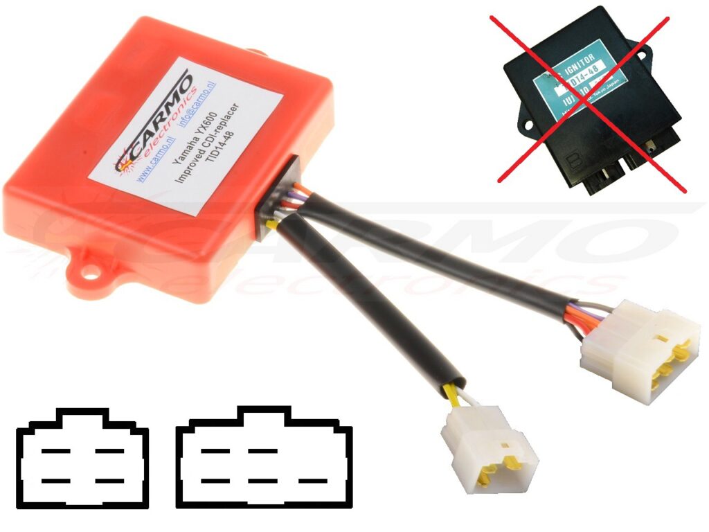 Yamaha YX600 Radian CDI igniter (TID14-48 / 1UJ-10) ECU Replacement ...