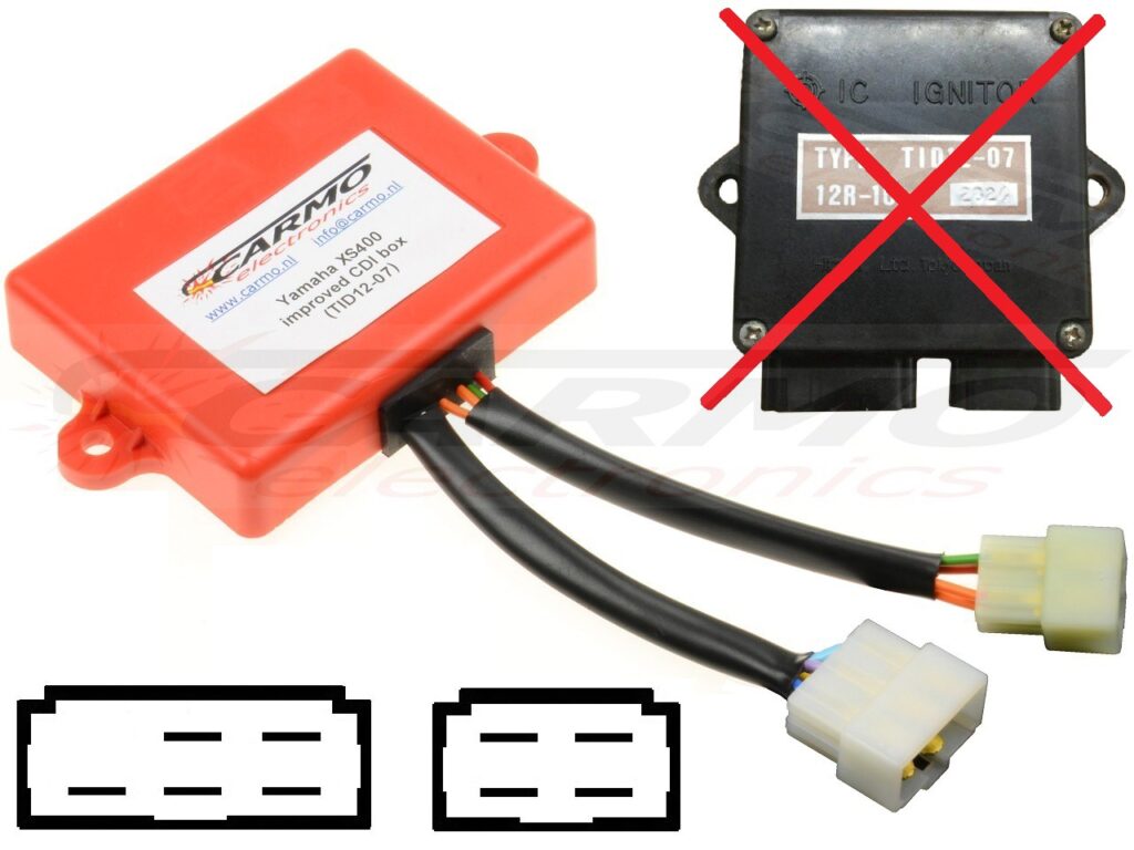 Yamaha XS400 TID12-07 ECU Replacement - Vectriq ECU Replacement